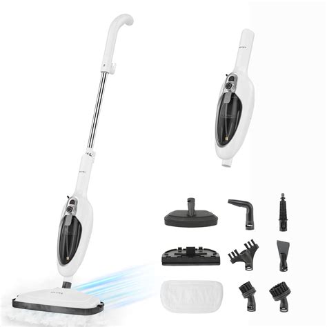 Secura Steam Mop 10 In 1 Convenient Detachable Steam Cleaner White