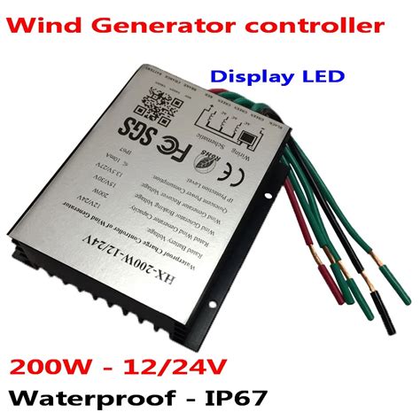W V V Wind Turbine Generator Charge Controller Waterproof IP Wind Controller Wind