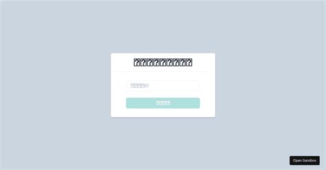React Typescript Codesandbox