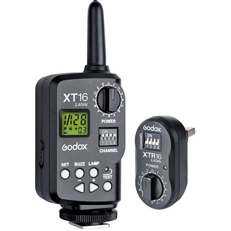 Godox Xt 16 Wireless Power Control Flash Trigger 2 4g Xt 16 Bandh