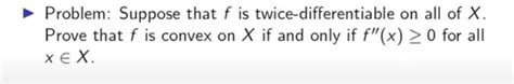 solved problem suppose that f is twice differentiable on