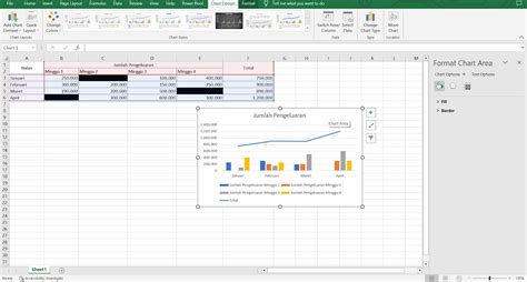 Tutorial Membuat Grafik Di Excel Untuk Pertama Kali