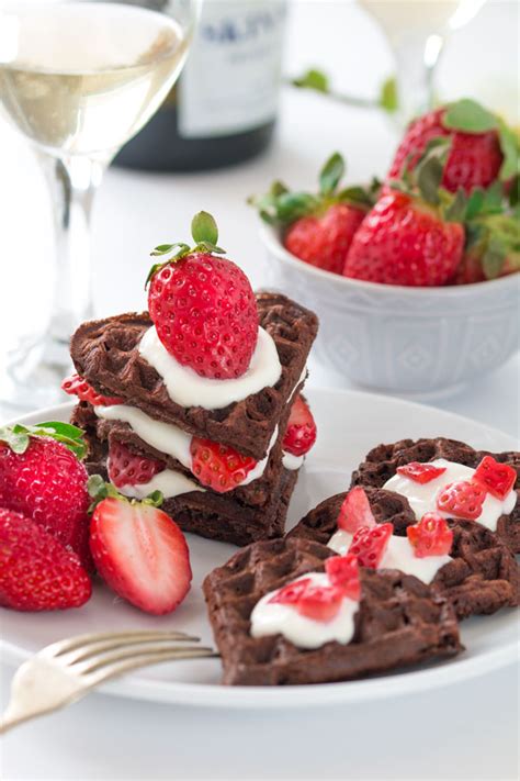 Healthy Homemade Chocolate Waffles The Healthy Tart