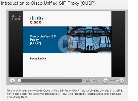 ask the experts cisco unified sip proxy cusp cisco community