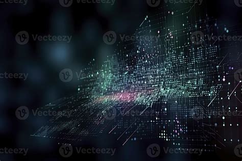 Abstract Technology Big Data Background Concept Artificial Intelligence Tech Big Data And