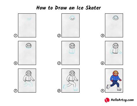 How To Draw Ice Step By Step