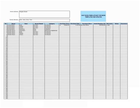 Easy Inventory Spreadsheet With Simple Inventory Sheet Sample Checklist
