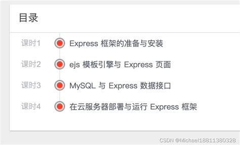 express 框架基础入门 express服务器架构文档 csdn博客