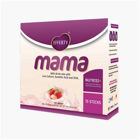 Efferty Milk For Pregnant Mothers Chocolate Flavour 15pkt X 25g