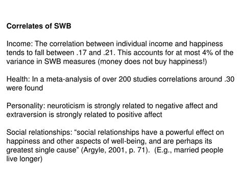 Ppt Subjective Well Being Powerpoint Presentation Free Download Id