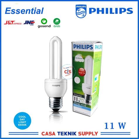 Promo Lampu Philips Essential W W Watt Watt Putih Diskon Di Seller Casa Teknik