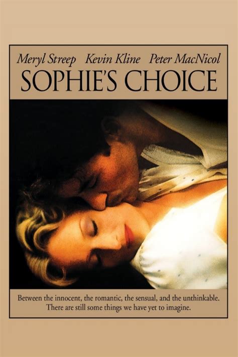 Sophie's Choice (1982) - Posters — The Movie Database (TMDB)