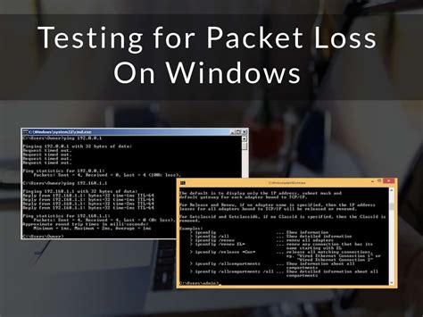 Testing For Packet Loss On Windows Step By Step Guide