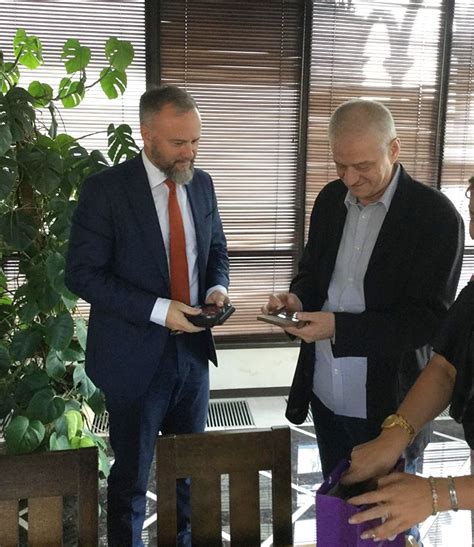 შეხვედრა ნორვეგიის თავდაცვის ატაშესთან ვეტერანების საქმეთა სახელმწიფო სამსახური