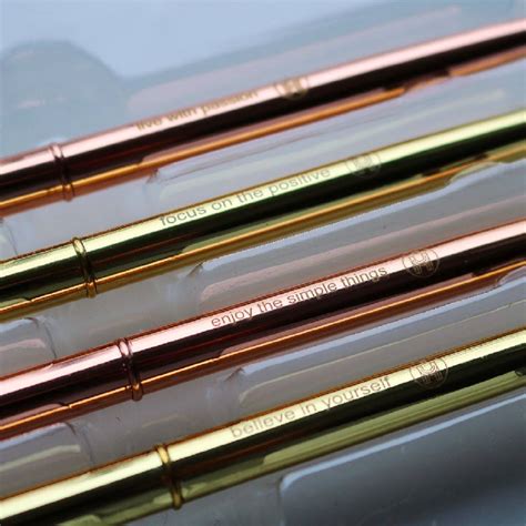 Inspirational Gold Pen Set By Arlo And Jude