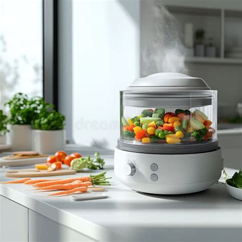 Vegetable Steamer Generative Ai Stock Illustration Illustration Of