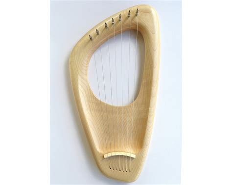 7 String Pentatonic Lyre Harp Personalized Musical Instrument T