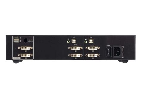 ATEN Port USB K DVI Dual Display SecureKVM Switch CS D AT G Redcorp Com En
