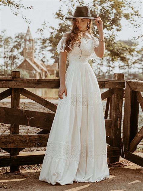 Vintage Off White Wedding Dresses 60 Photos
