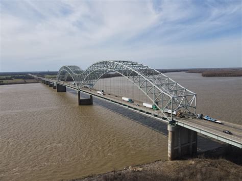 The Bridges Crossings And Structures Of The Lower Mississippi River