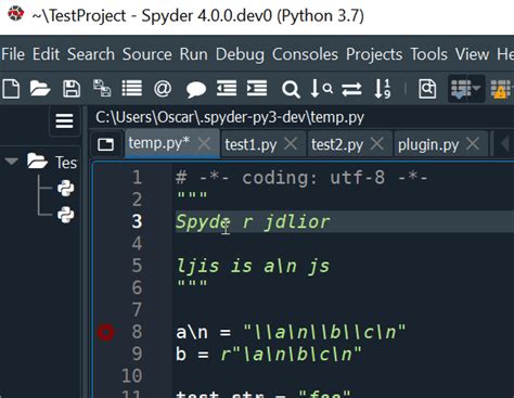 Size Of Active Vs Non Active Toolbar Buttons Issue Spyder Ide Spyder GitHub