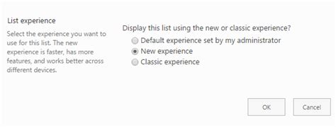 how to get old classic document library view in sharepoint online