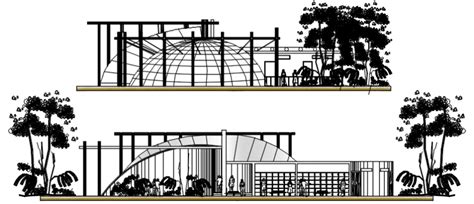 Commercial Building Blocks Drawings Details 2d View Elevation Autocad File
