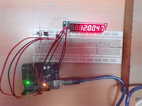Digital Clock Using Arduino 7 Segments And Max7219