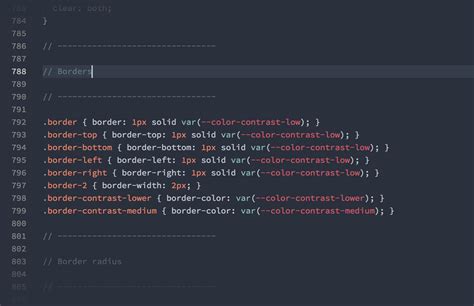 Codyhouse ⚙️ Framework Update Added Border Utility