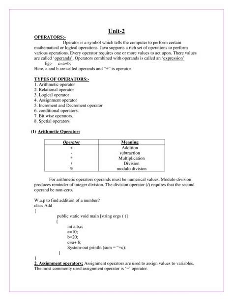 Java Notes LearnPick India