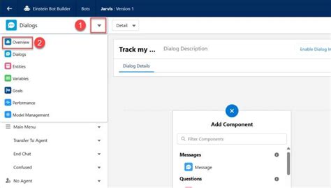 setup einstein bots in salesforce step by step guide