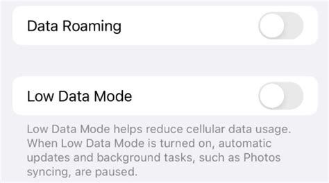 How To Low Data Mode Iphone Turn Offon Techbriefly