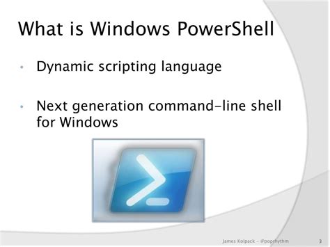 PPT Introduction To Windows PowerShell PowerPoint Presentation Free Download ID