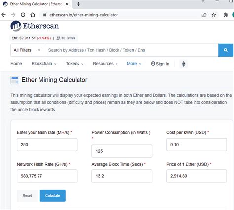 11 Best Free Ethereum Mining Calculator Websites 11 Best Free Ethereum Mining Calculator Websites
