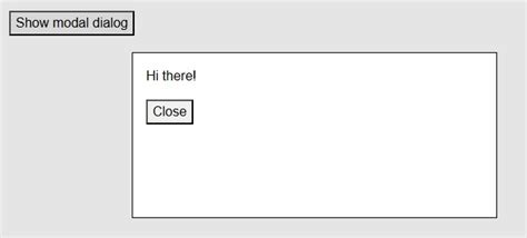 learn to create a simple dialog box in blazor