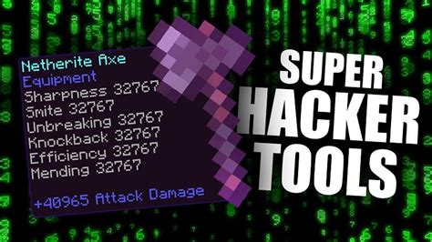 Super Hacker Tools By Withercore Minecraft Marketplace Map Minecraft Bedrock Marketplace