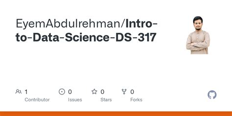 Github Eyemabdulrehmanintro To Data Science Ds 317