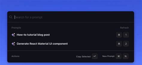 Github Kgoedeckepromptclip 🤖 A Prompt Manager For Macos Built With