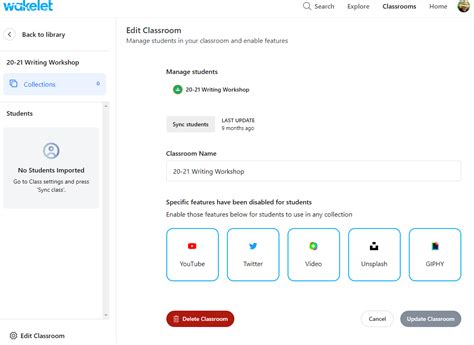 Wakelets Enhanced Classrooms Features Tcea Technotes Blog