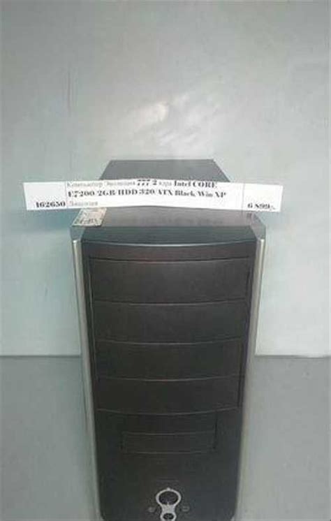 Компьютеры Core E7200/2GB/HDD 320/ATX Black/Win XP | Festima.Ru ...