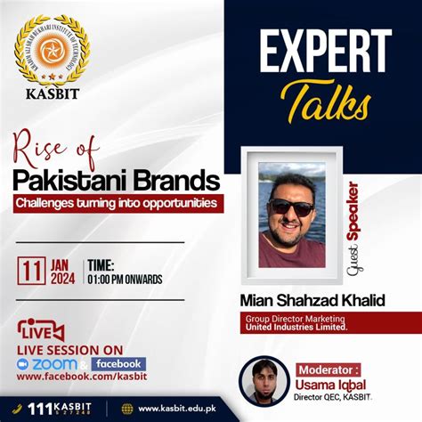 Khadim Ali Shah Bukhari Institute Of Technology On Linkedin Kasbit Live Session Webinar