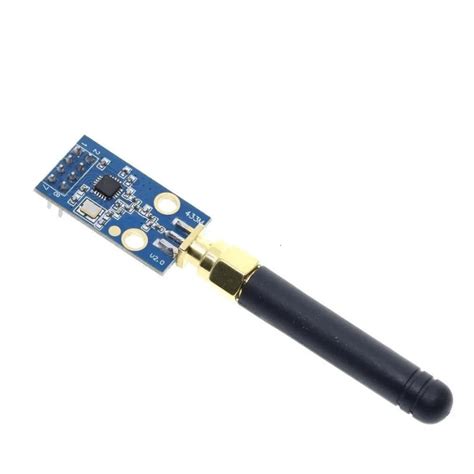 Módulo Transceptor Cc1101 Com Antena Sma 433mhz