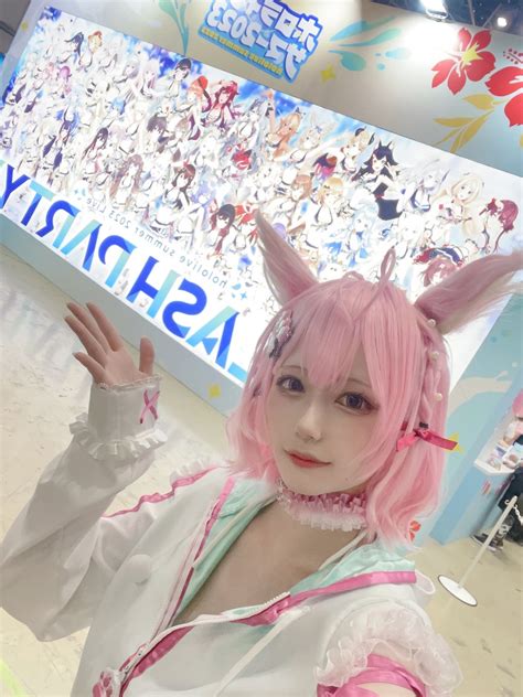 Koyori Tsukimi Tsukune Rhololivecosplay