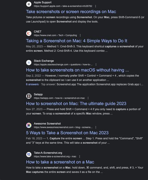 Strange Display Of Search Results Rmacos