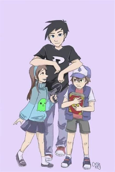 Pin On Gravity Falls Danny Phantom Gravity Falls Cartoon Crossovers
