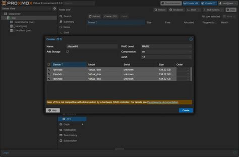 5 Proxmox Pooled Storage Options And How To Configure Them Virtualization Howto