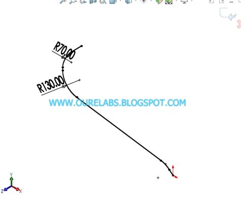 Exhaust Pipe Using Solidworks Step By Step Ourengineeringlabs
