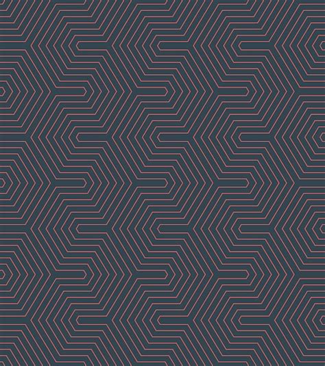 Premium Vector Modern Futuristic Outline Decorative Seamless Pattern Abstract Vector Background