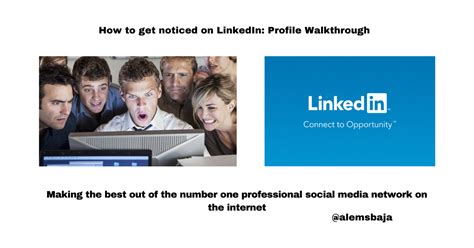 How To Get Noticed On Linkedin Profile Walkthrough By Alemoh Rapheal