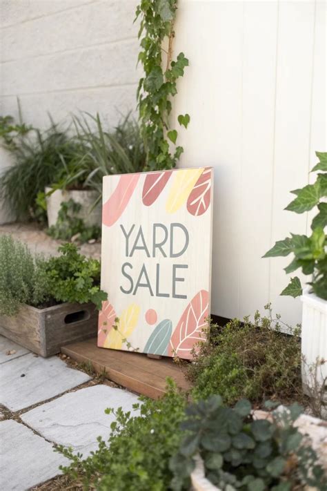 13 Creative Yard Sale Sign Ideas Youll Love